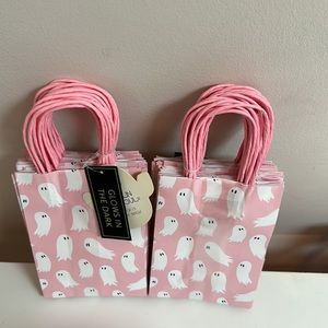 goblin and ghoul | Party Supplies | 26 Treat Bags Pink With Ghosts ...